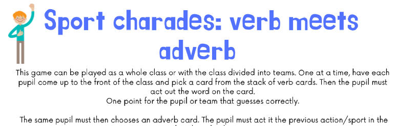Sport Charades | School Wellbeing